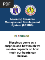 LRMDS Action Plan 2023-2024 | PDF | Teachers | Learning