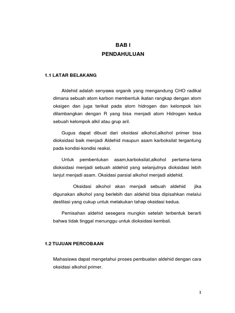 Laporan Kimia Iso Buthyl | PDF