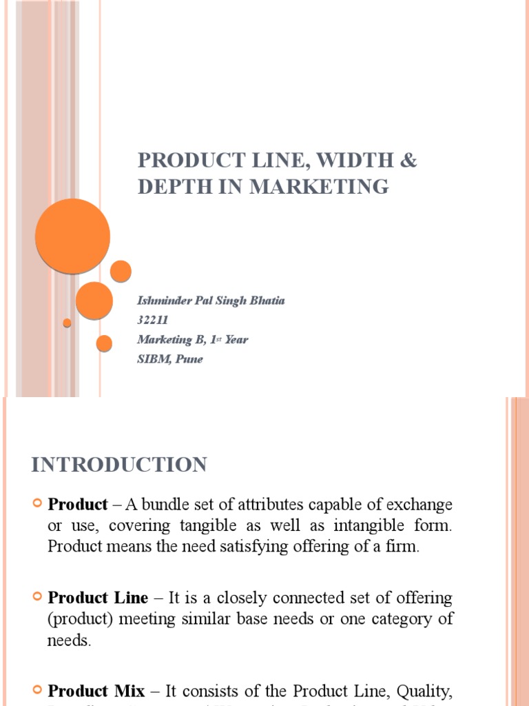 Understanding Product Line Width & Depth | PDF
