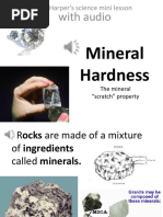 Mohs Hardness Scale Worksheet | PDF | Minerals | Natural Materials