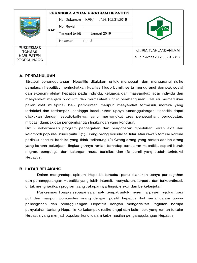 Kap Hepatitis 2019 | PDF