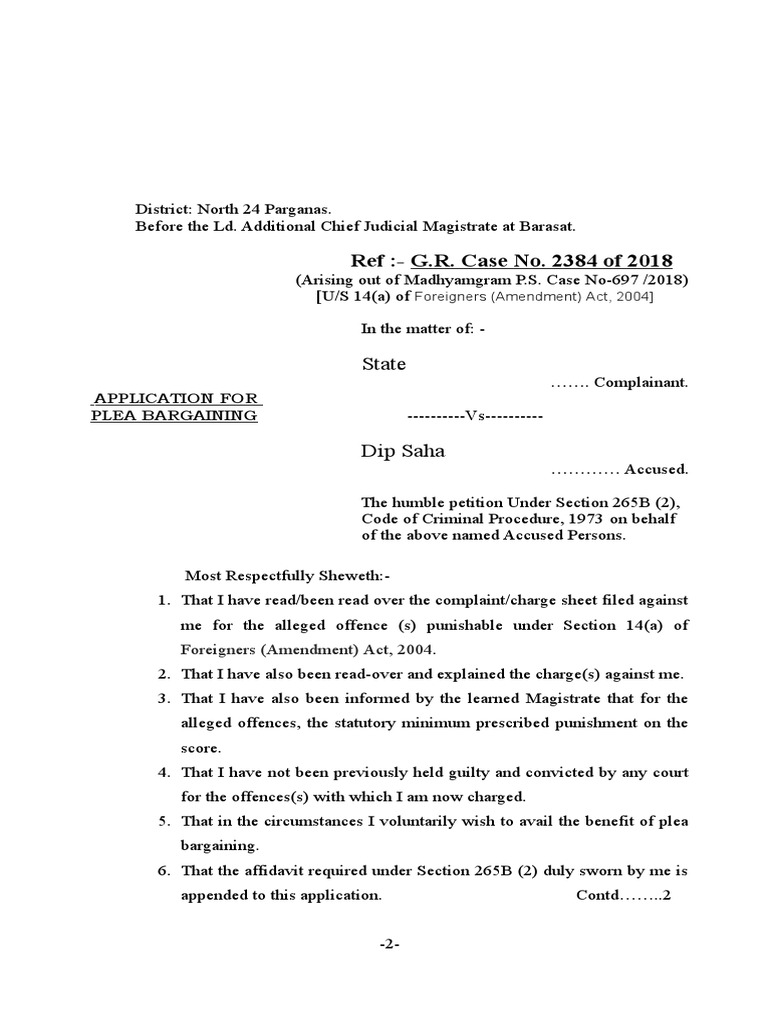 Plea Bargaining | PDF