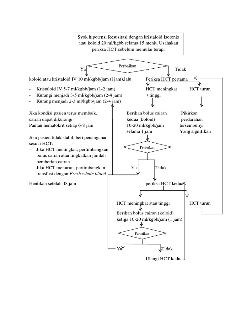 Algoritma Syok Hipotensi | PDF