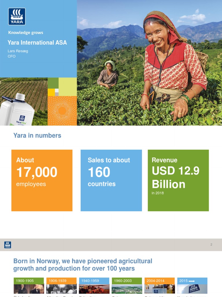 Yara Presentation PDF | PDF