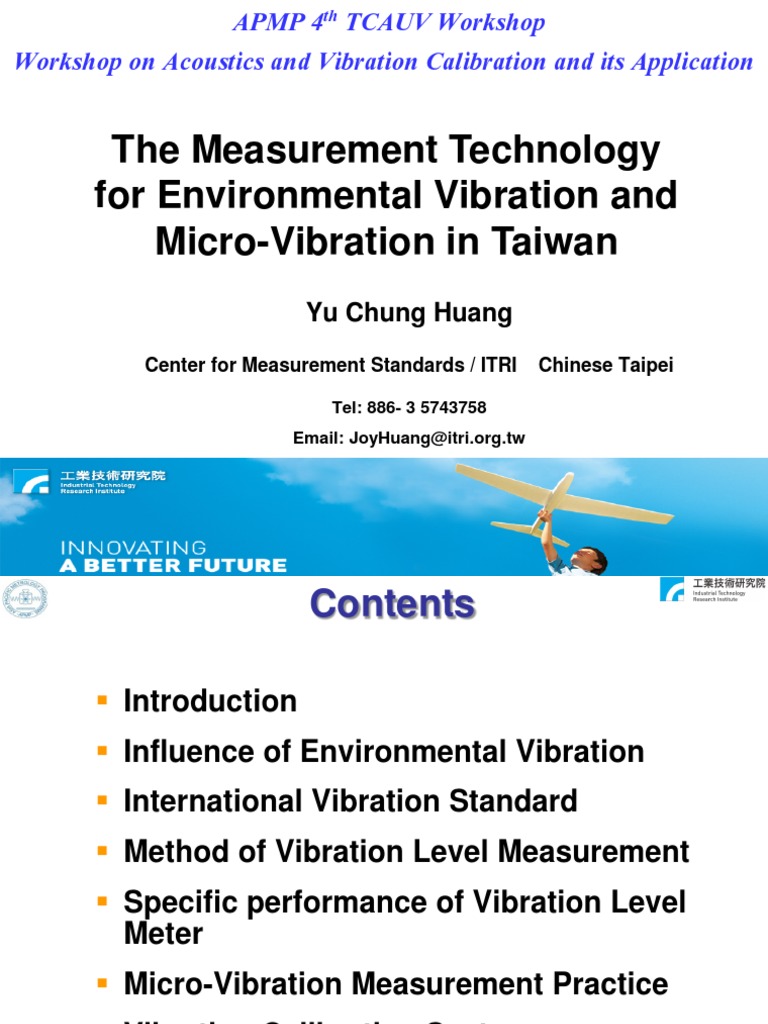 3.1 The Measurement Technology For Environmental Vibration | PDF