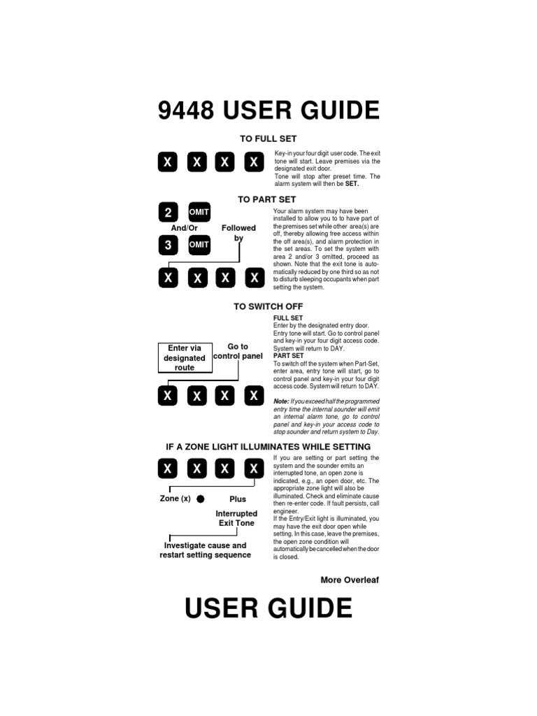 Scantronic 9448 User Guide | PDF