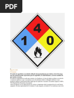 Rombo de Seguridad o Rombo NFPA 704 - GUÍA COMPLETA | PDF | Agua ...