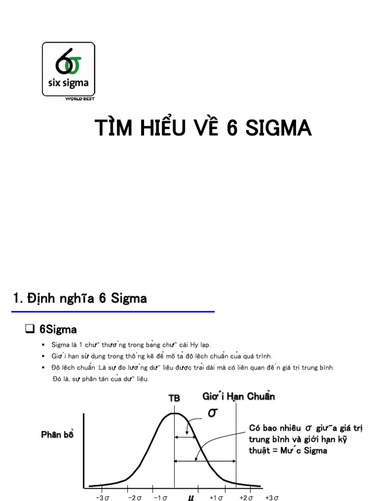 01 Understanding Six Sigma (v7.0) | PDF