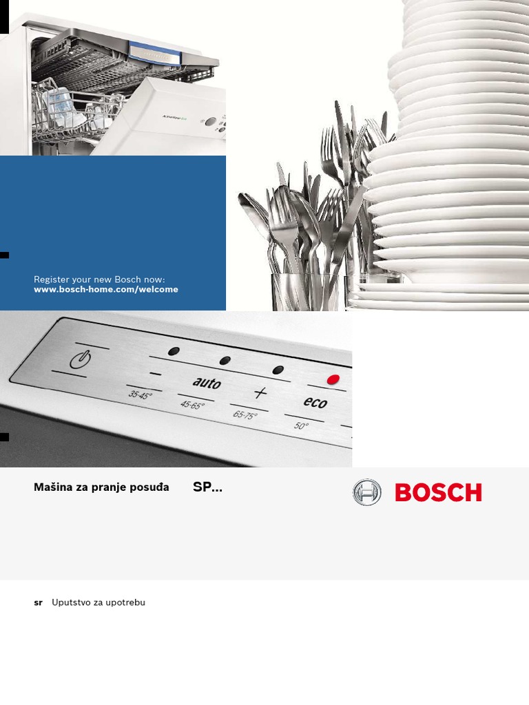 Bosch-Uputstvo Za Upotrebu | PDF