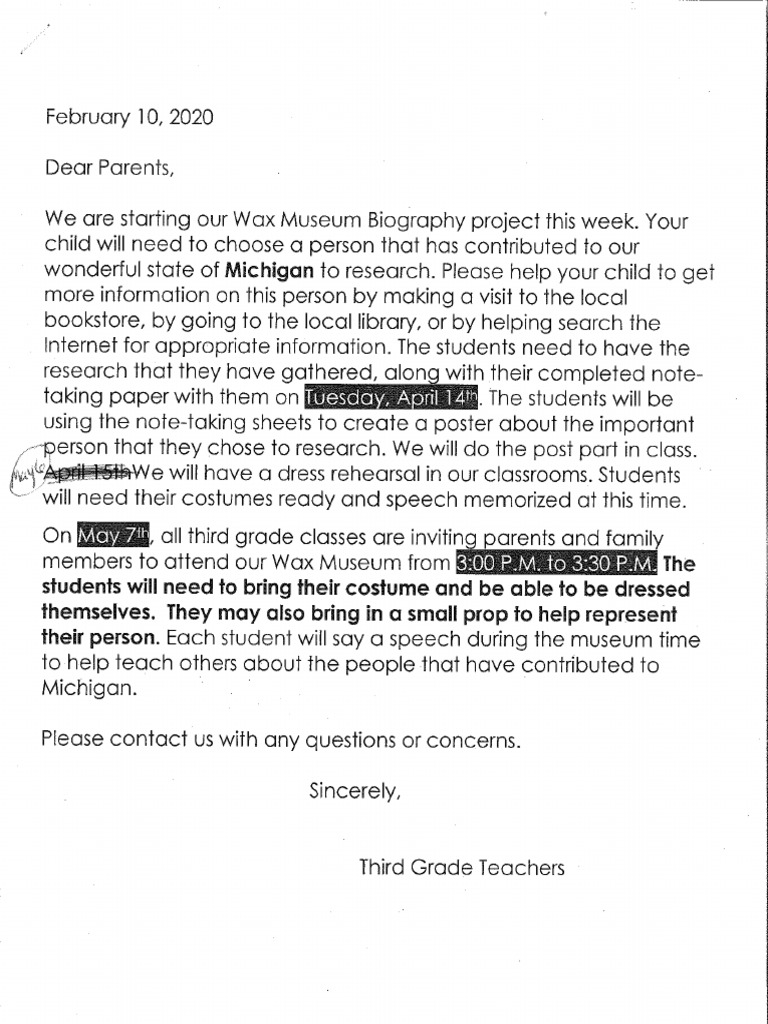 Wax Museum Project | PDF