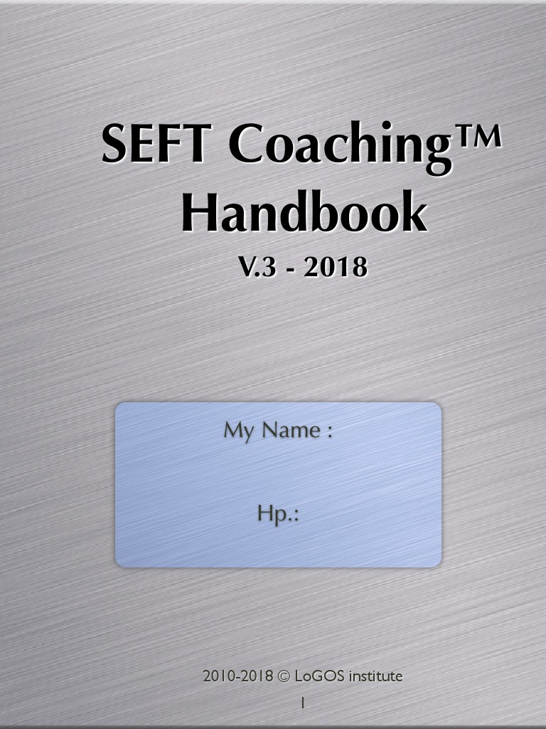 Materi SEFT Coaching-1 | PDF | Self-Improvement | Lifestyle