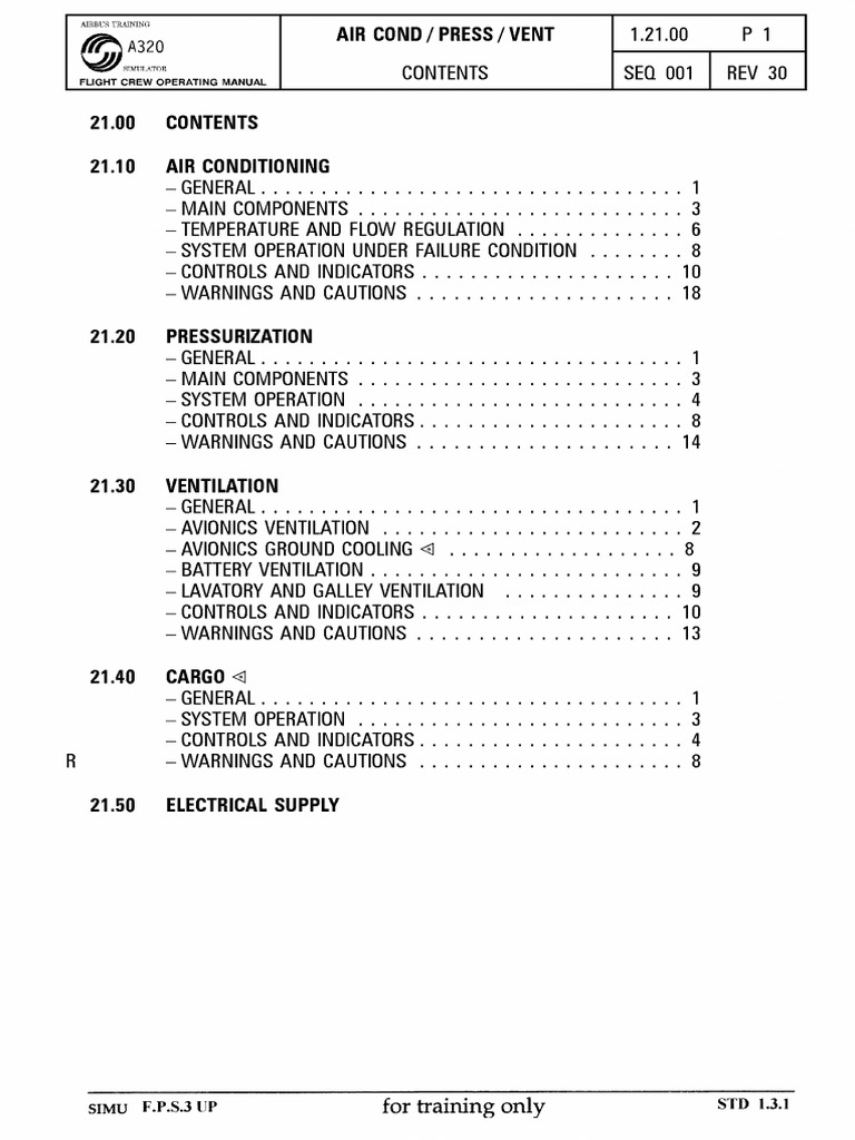 A320-Air Conditioning and Pressurization | PDF