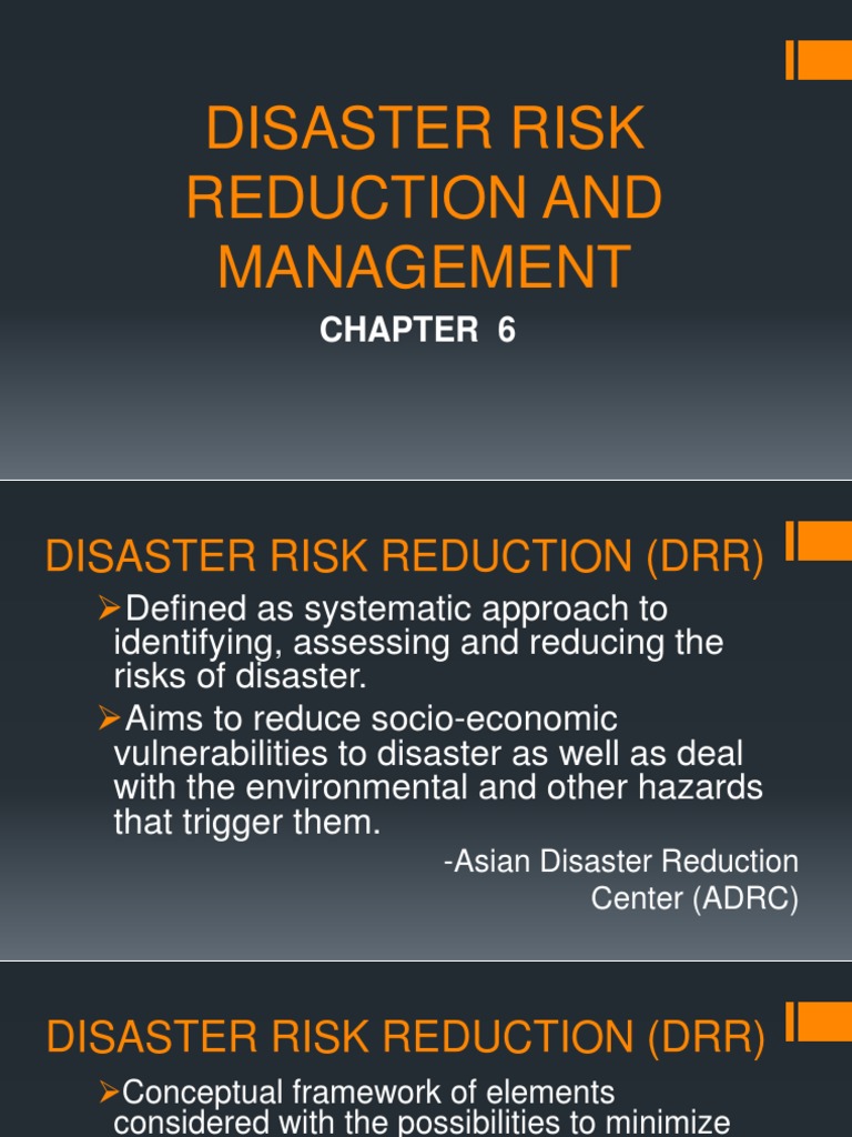 Disaster Risk Reduction Strategies Guide | PDF | Disaster Risk ...