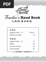 Holiday Homework LKG | PDF | Kindergarten
