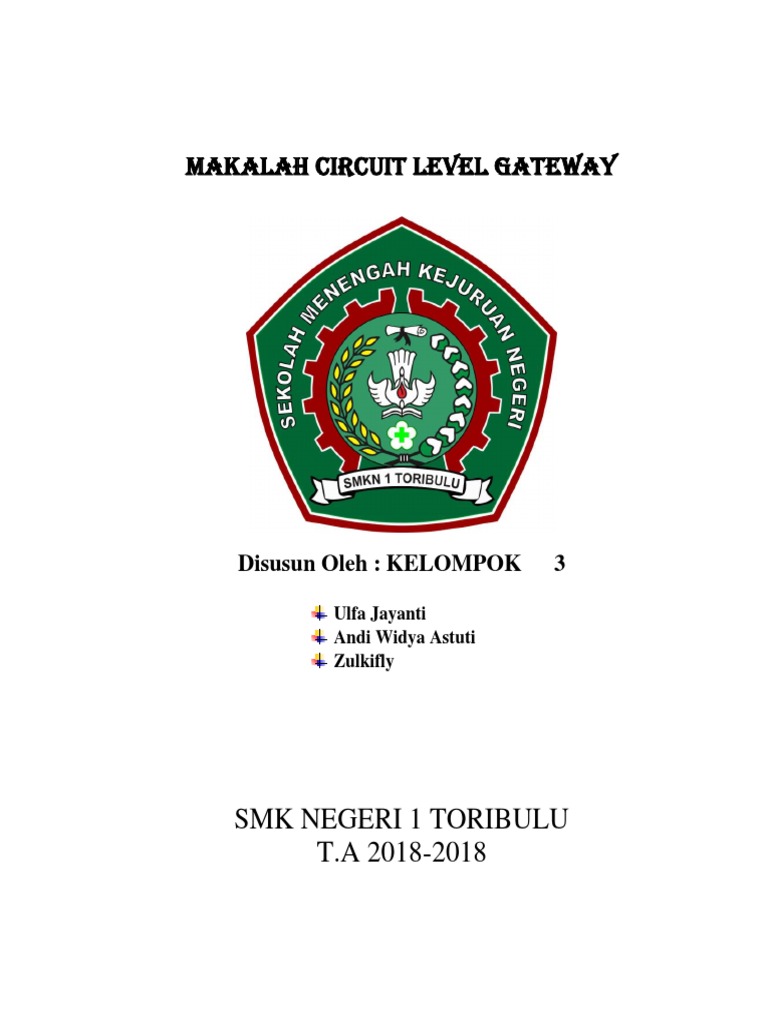 Makalah Circuit Level Gateway | PDF