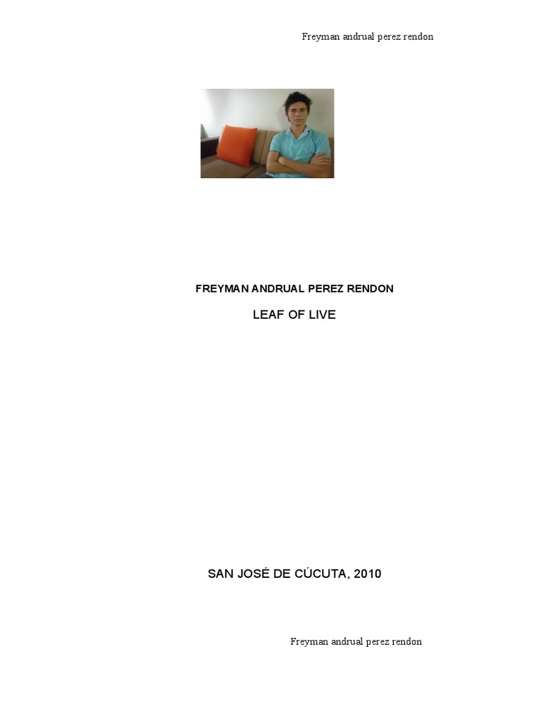 Hoja de Freyman Perez | PDF | Art