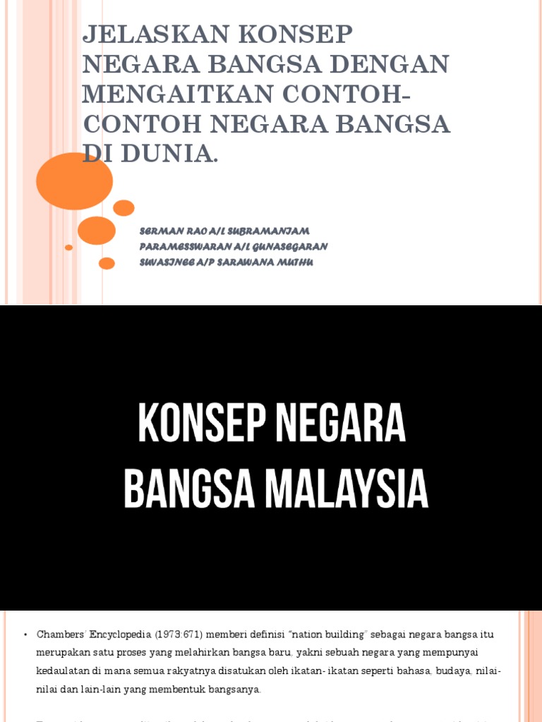 Konsep Negara Bangsa | PDF