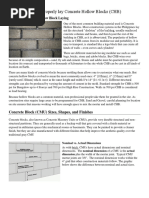 Solid Block Size Chart (4, 6, 8 Inch Block Size) - Buildpro Store | PDF ...