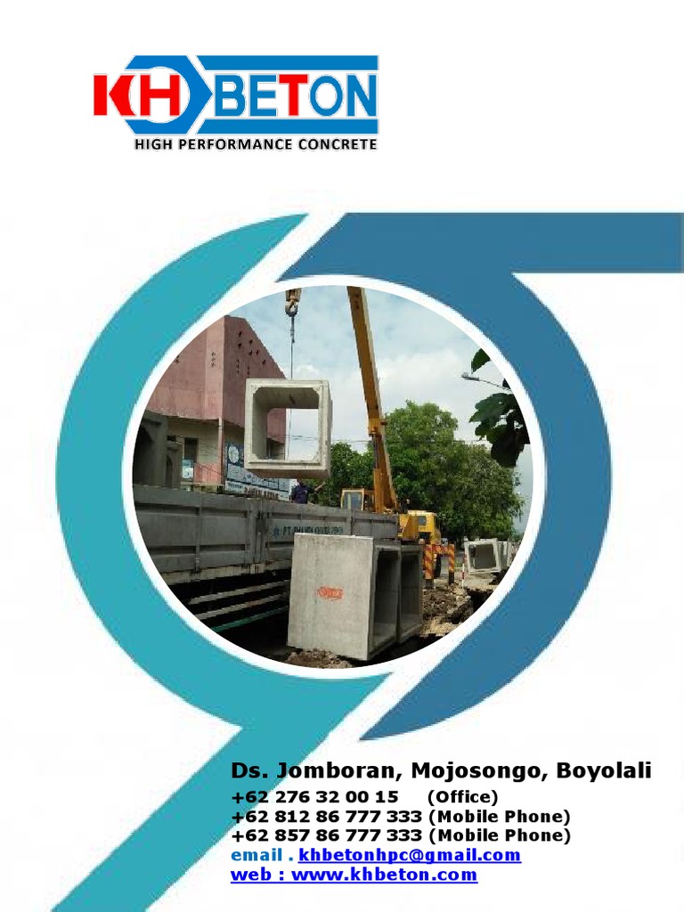 Katalog U Ditch and Paving KH Beton | PDF