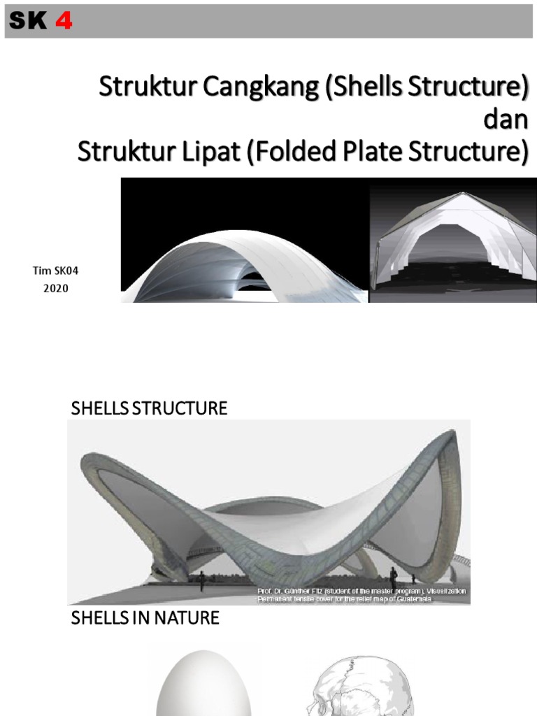 Struktur Cangkang Dan Lipat + Workshop Struktur Lipat PDF | PDF