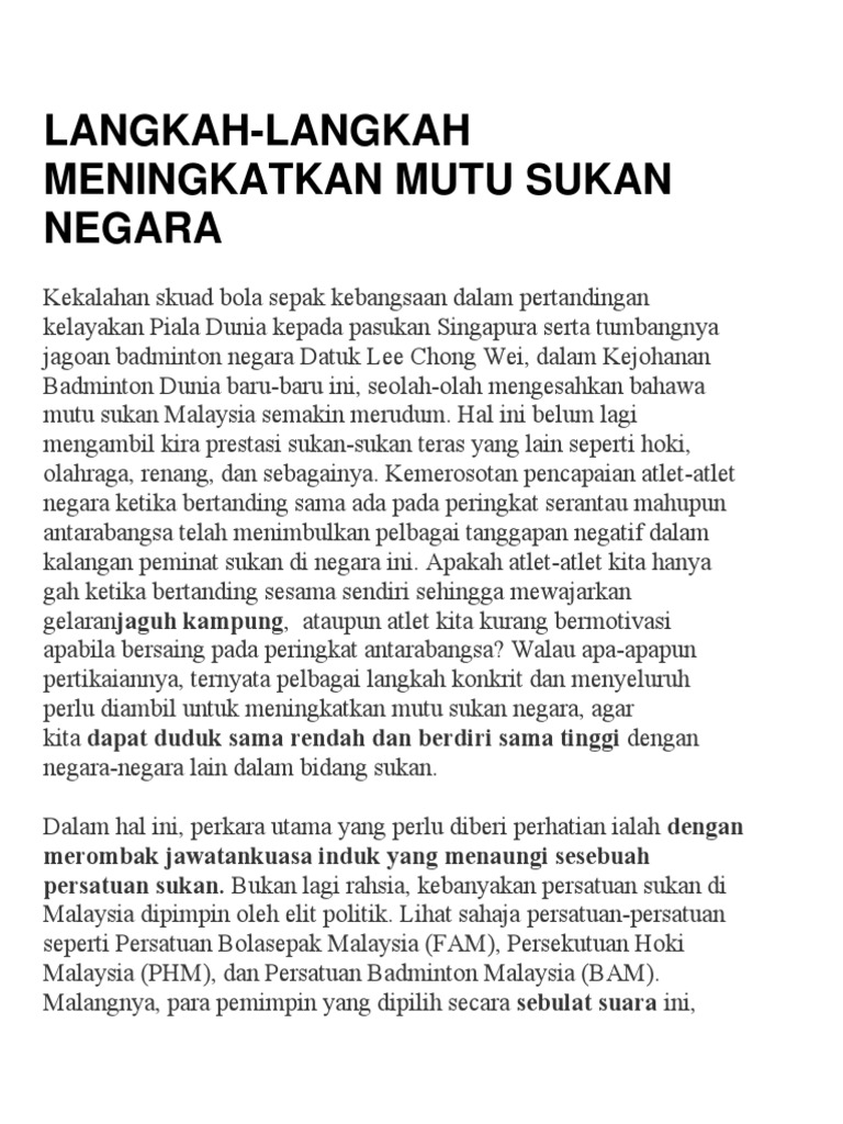 Karangan BM | PDF