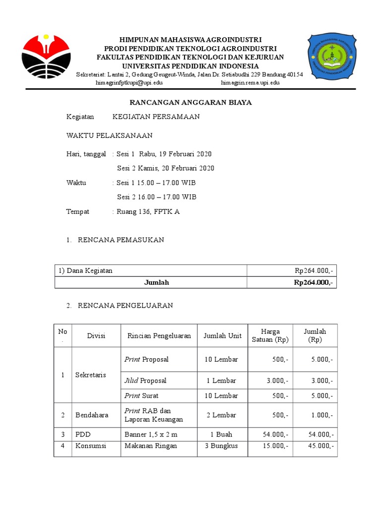 RAB Mini Seminar | PDF