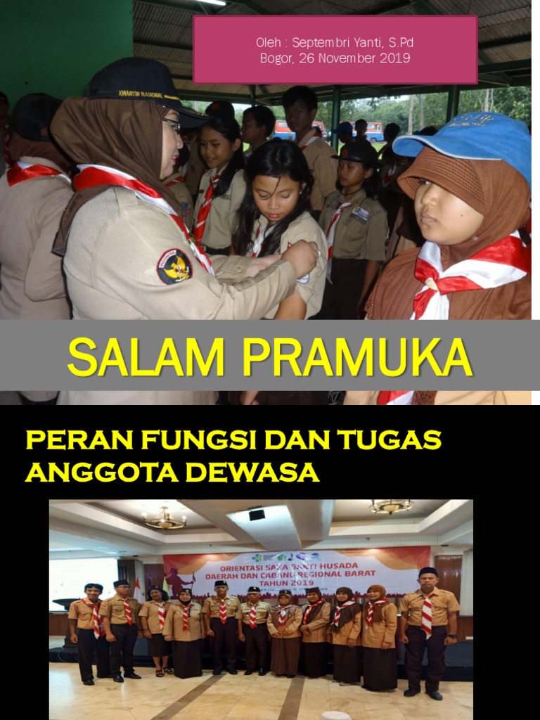 Peran, Fungsi Dan Tugas Anggota Dewasa GP | PDF