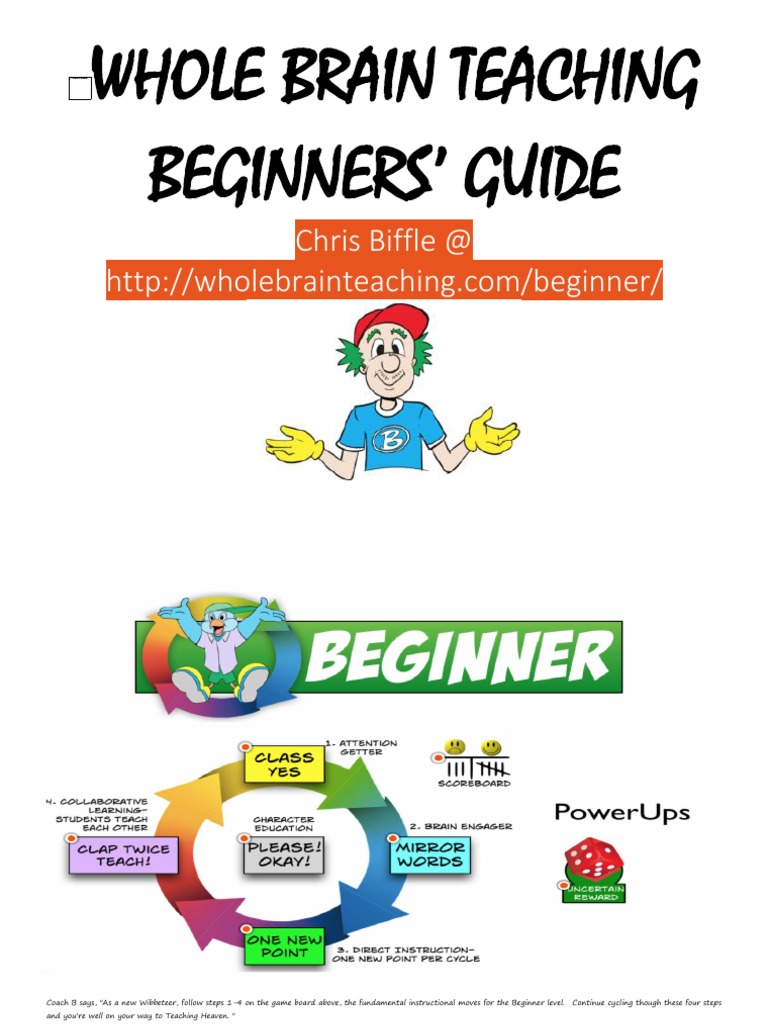 Whole Brain Teaching: Beginner's Guide | PDF | Teachers | Virtue