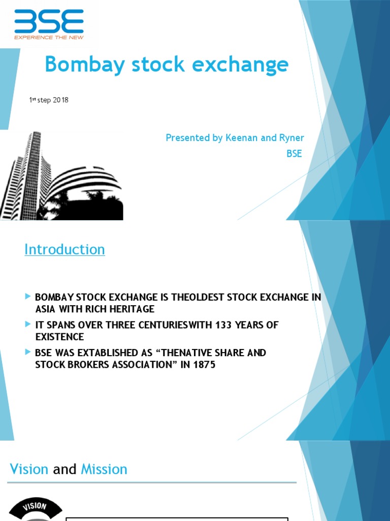 Bombay Stock Exchange | PDF | Stock Market | Stocks