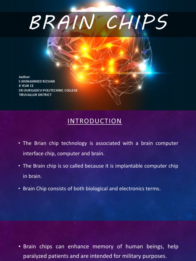 Brain Chips PDF | PDF