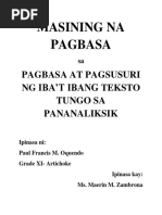 Mga Halimbawa NG Talinghaga | PDF