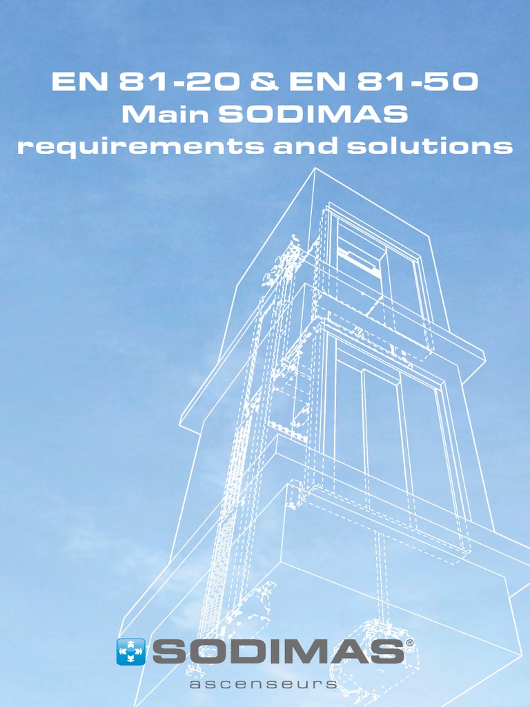 Sodimas Normes EN81 20 EN81 50 en PDF | PDF