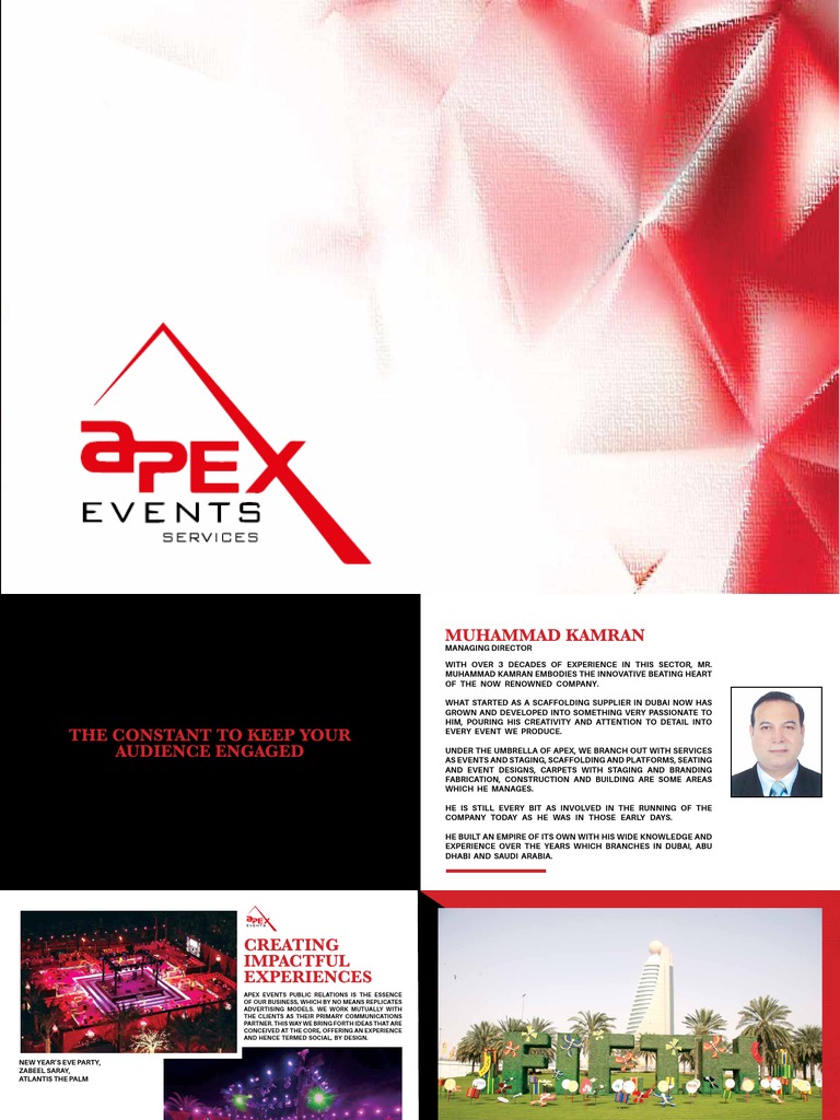 Apex Events Services | PDF