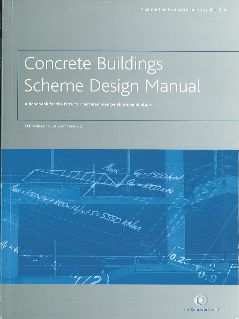 001 Concrete BLDG, Scheme Design Manual | PDF