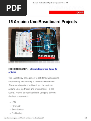 Arduino Uno Pdf Tutorial