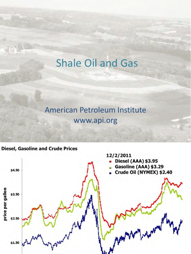 API - Shale Oil and Gas - 2011 | PDF