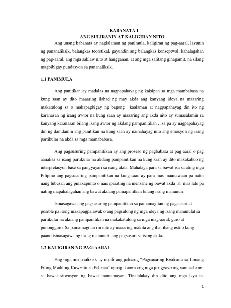 Pananaliksik Group 4 | PDF