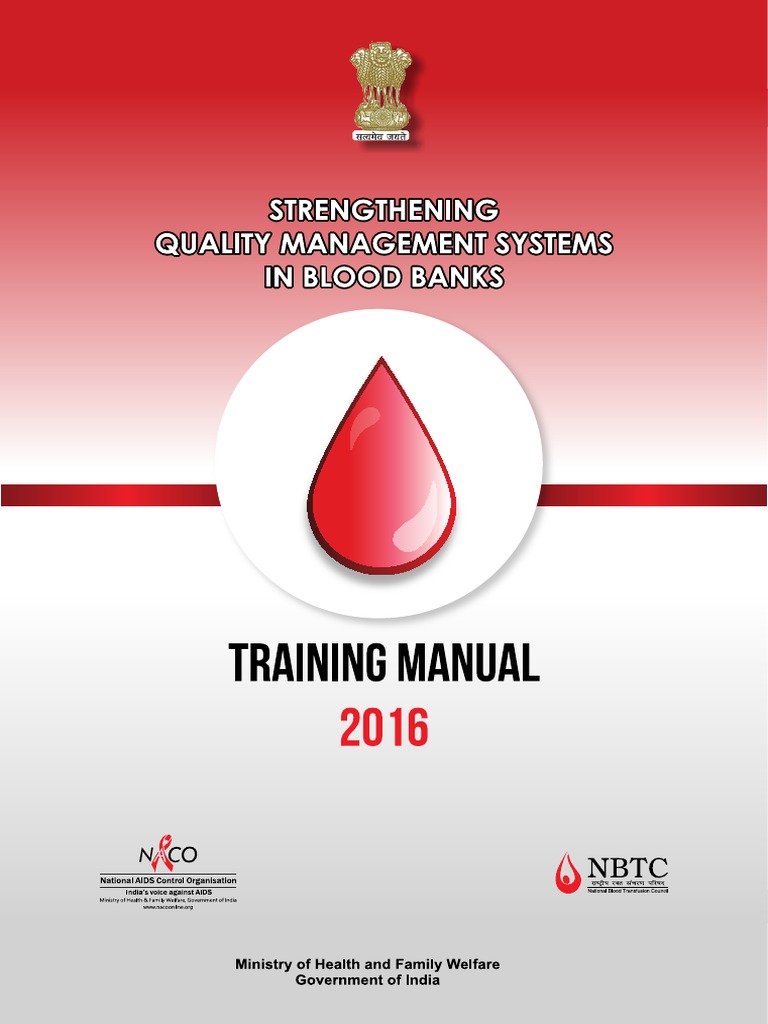 Blood Bank Training