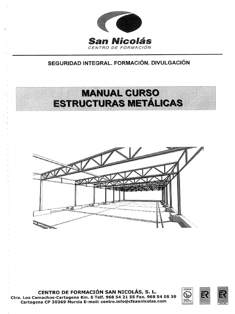 Manual Estructuras Metálicas PDF | PDF