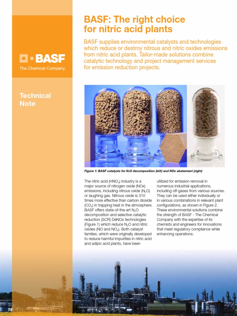 BASF N2O - and - DeNOX - Technote | PDF
