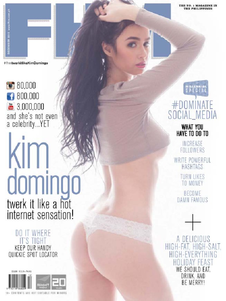 Fhm Philippines December 2015 Kim Domingo Pdf Pdf