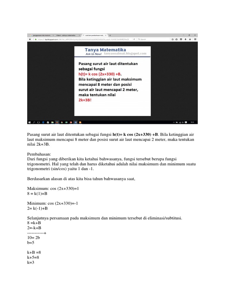 Pasang Surut Air Laut Pdf