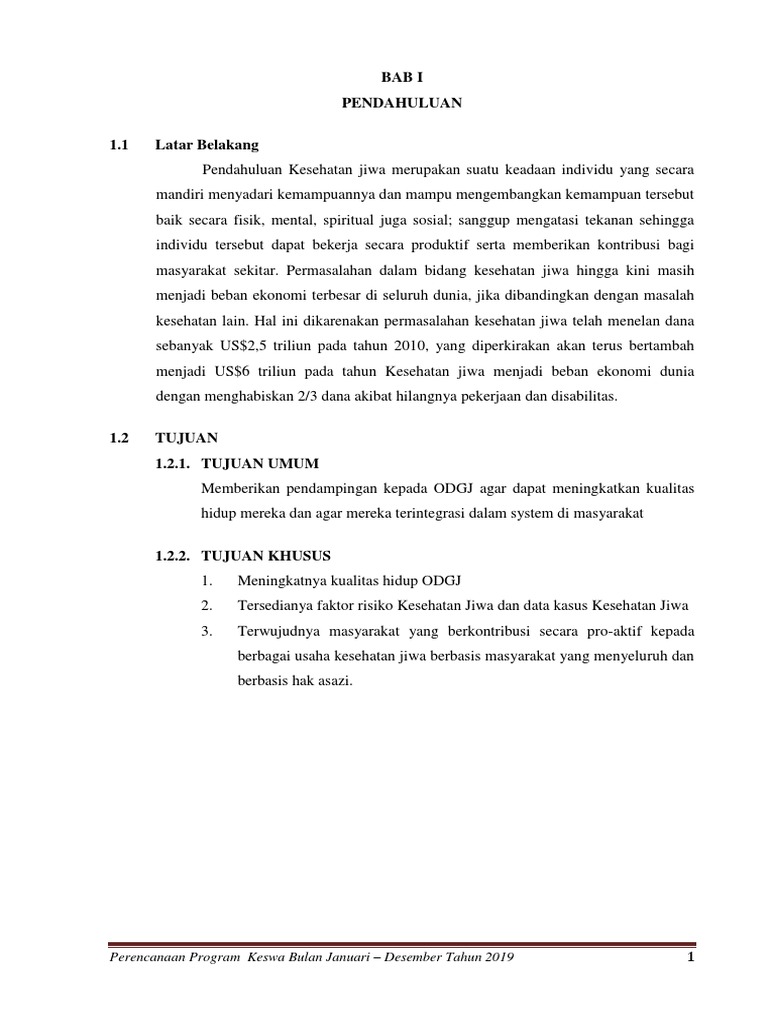 Evaluasi Keswa (Nurdiana) | PDF