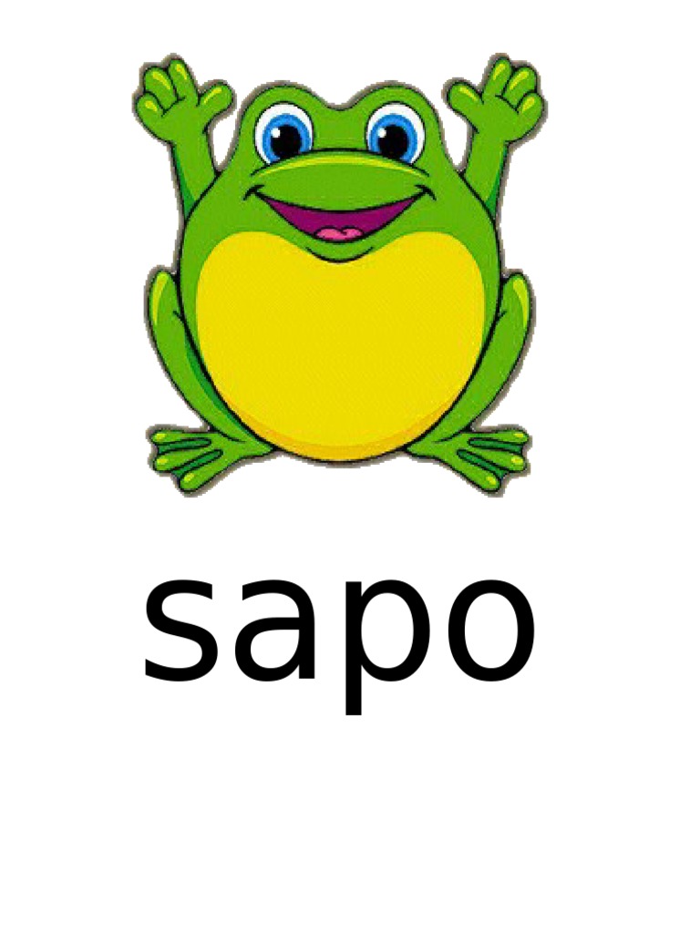Letra F Para Clipart De Sapo Frogs °• ‿ ⁀° Abecedario