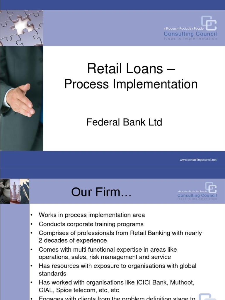Retail Banking-Process Implementation Consultancy | PDF