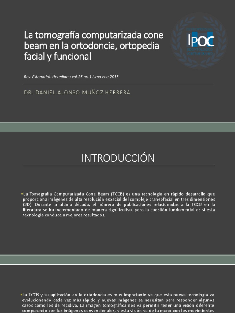 TCCB en Ortodoncia | PDF