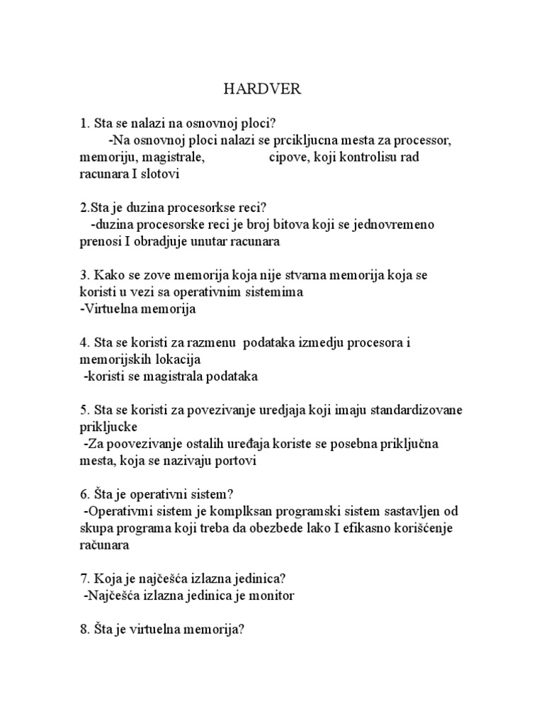 Hardver | PDF