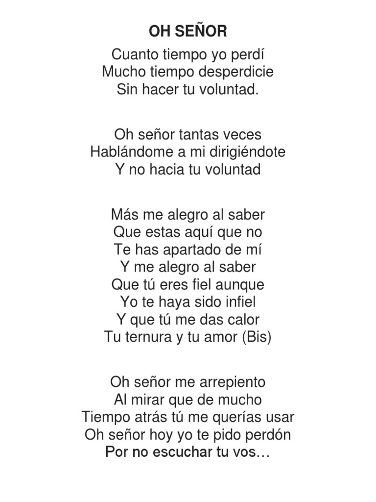 Letras de Canciones | PDF
