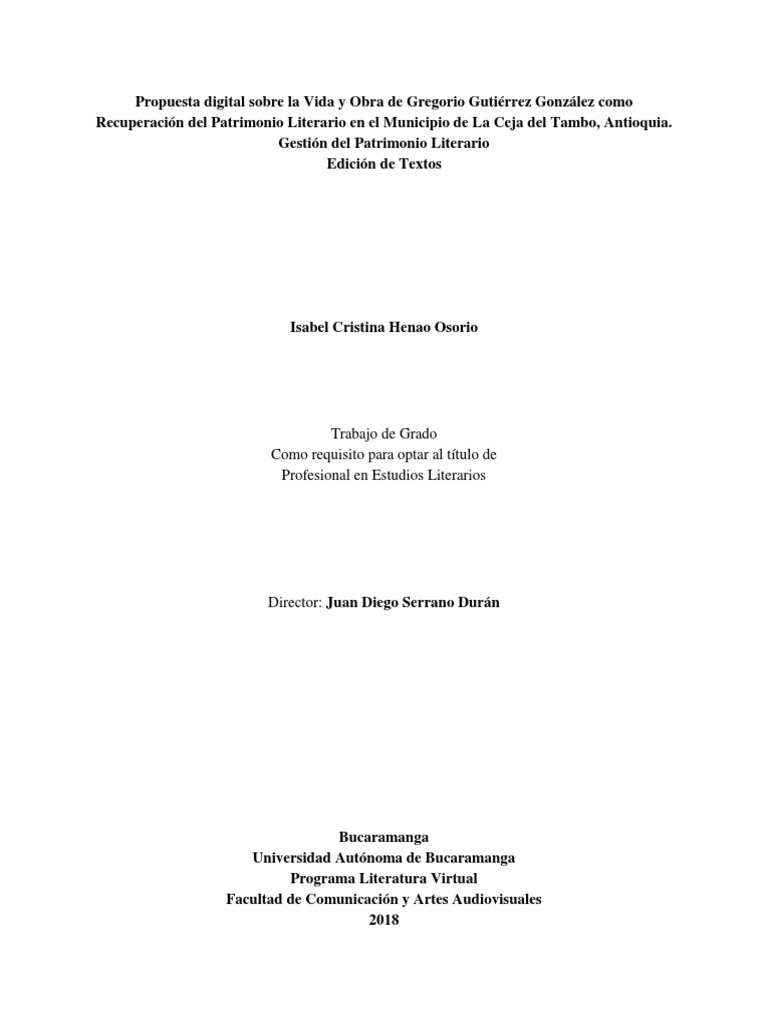 Sobre Gregorio Gutiérrez G..pdf | PDF