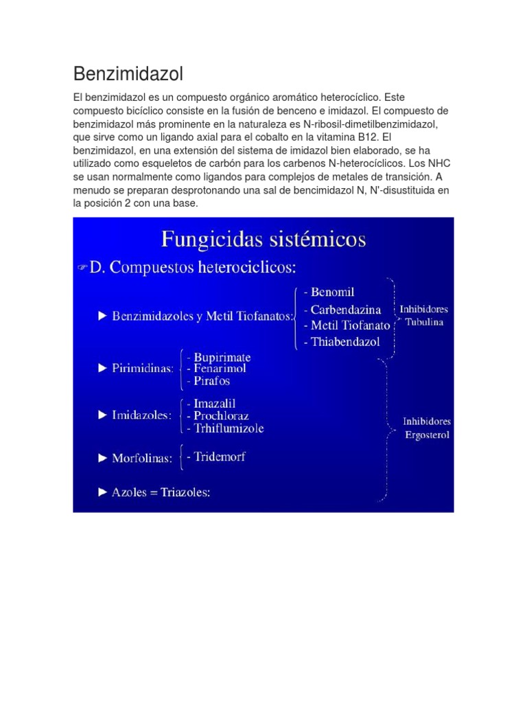 Benzimidazol | PDF